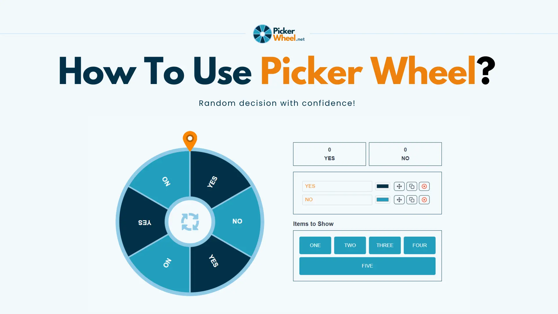 How To Use Picker Wheel Effectively? 1O1 Guide